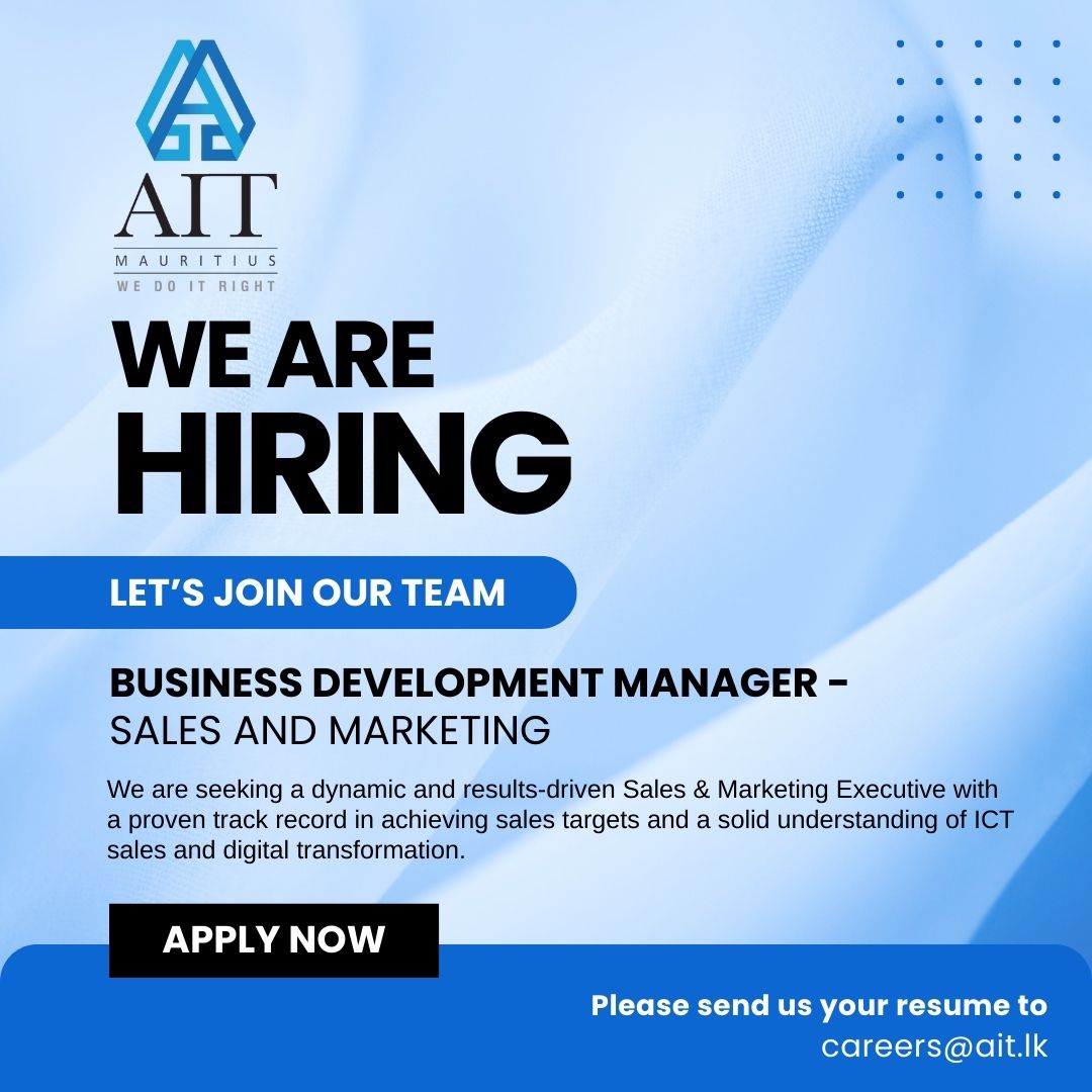 Careers – Adapt Information Technologies (Pvt) Ltd